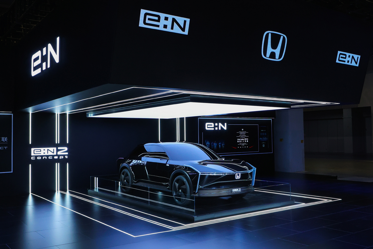 ホンダの新型BEV「e:N」シリーズ第2弾のコンセプトモデル「e:N2 Concept」が世界初公開 - カー・アンド・ドライバーonline [CAR and DRIVER]