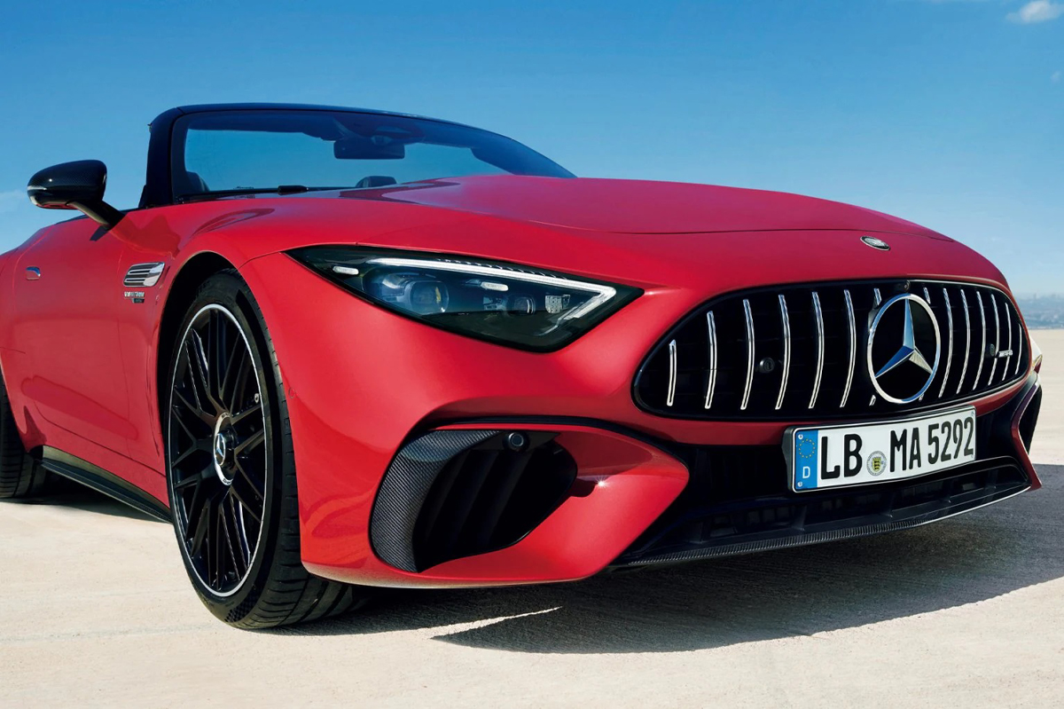 4リットルV8ツインターボエンジンを搭載したメルセデスAMG SL63 4MATIC＋が日本デビュー - カー・アンド・ドライバーonline ...