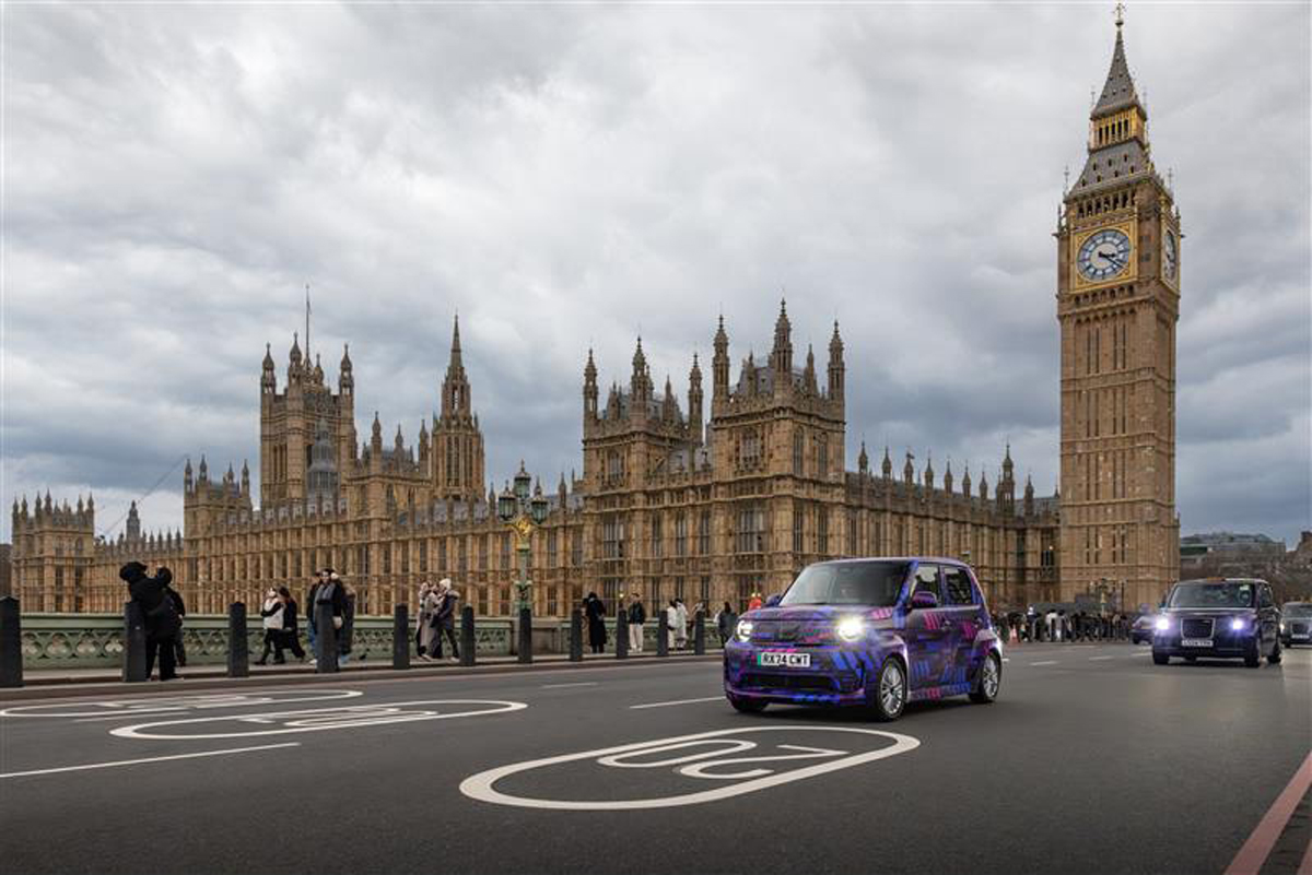 ホンダがGoodwood Festival of Speed 2025において小型EVのコンセプトモデル「Super EV Concept」を ...